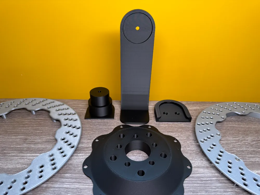 Brake Disc Lamp (Standing or Wall Mounted) - Free 3D Print Model ...
