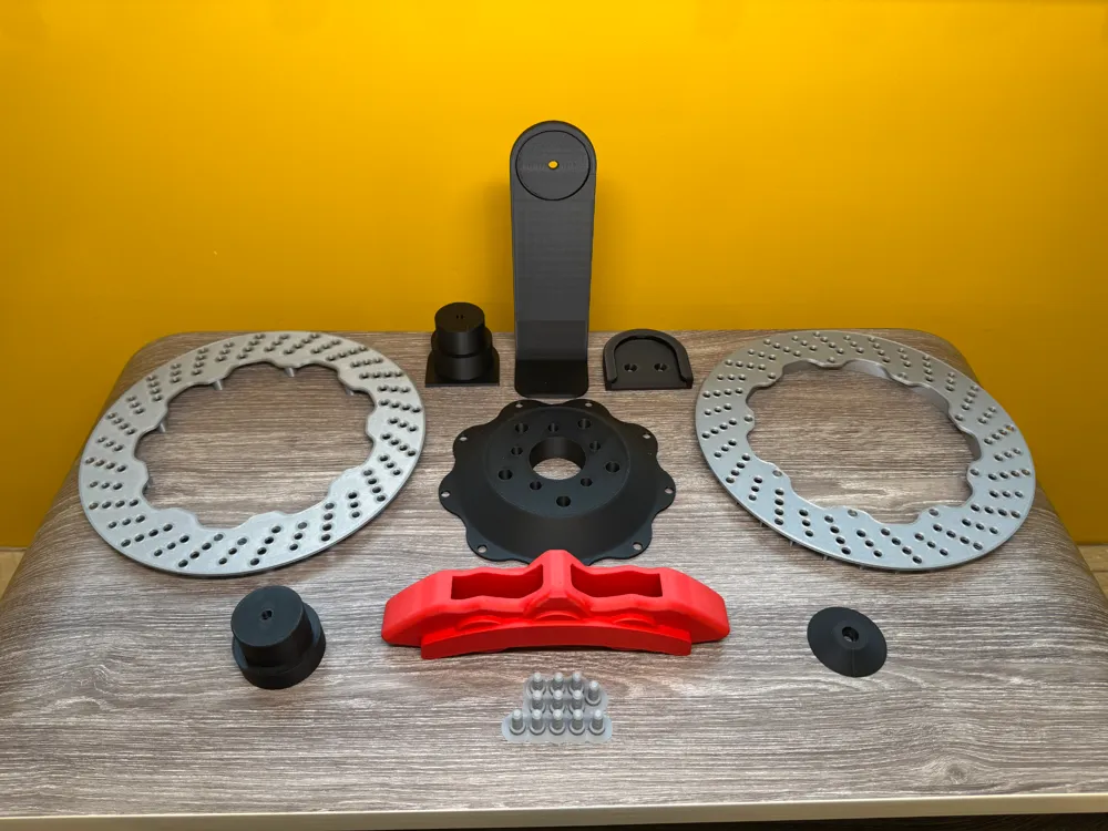 Brake Disc Lamp (Standing or Wall Mounted) - Free 3D Print Model ...
