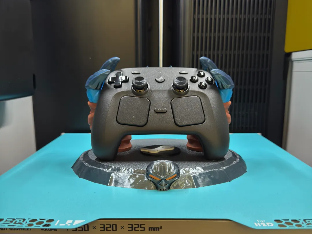 Steam 控制器支架 – 恶魔之爪 (2026) - 免费 3D 打印模型 - MakerWorld