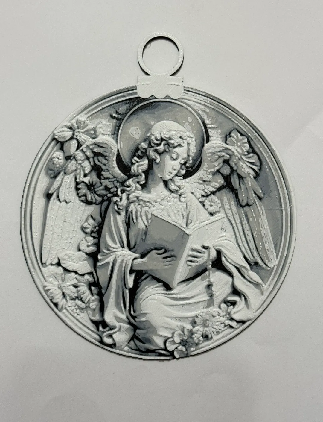 Bola de Natal Anjo por Mysstra3Dart MakerWorld: Baixe modelos 3D gratuitos