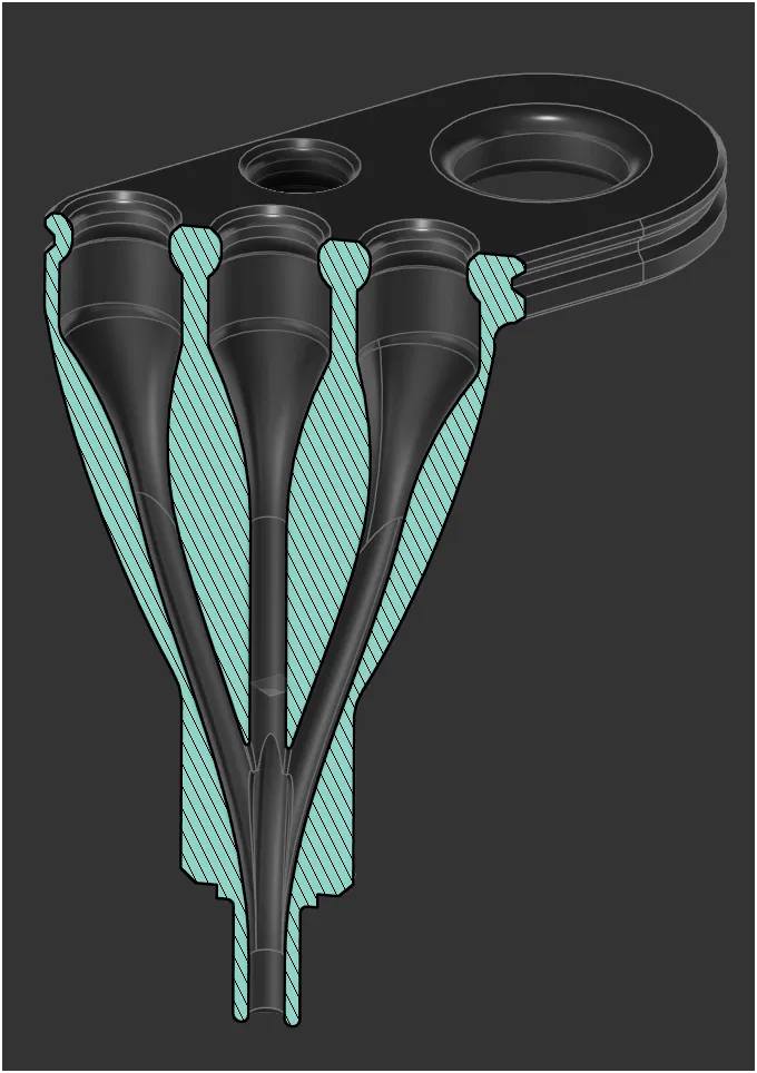 5 Port Complete Replacement AMS Lite Filament Hub by Syphen Guitar ...