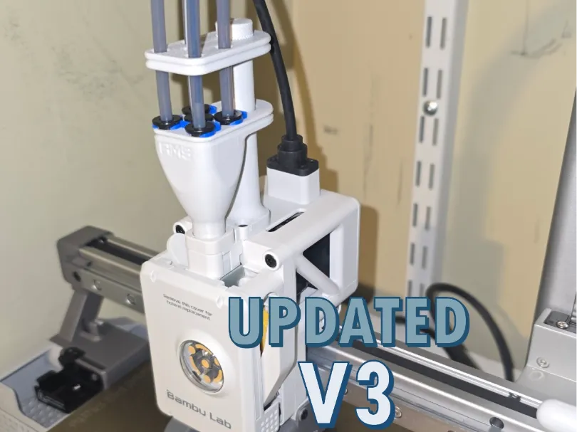 5 Port Complete Replacement AMS Lite Filament Hub by Syphen Guitar ...