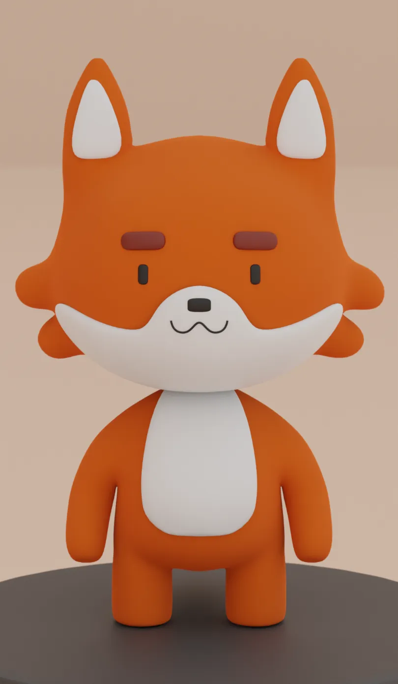 cartoon fox toy by ToonPro - MakerWorld
