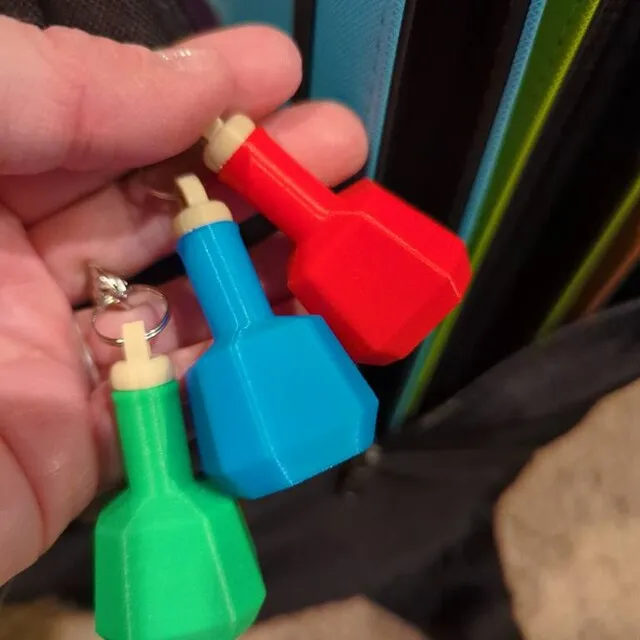 Skyrim Potion Bottle Keychains by 3dProStudio - MakerWorld