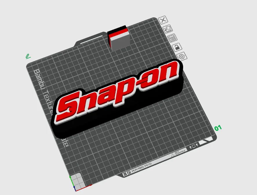 Logo Snap-on by braga3dprint MakerWorld: Download Free 3D Models