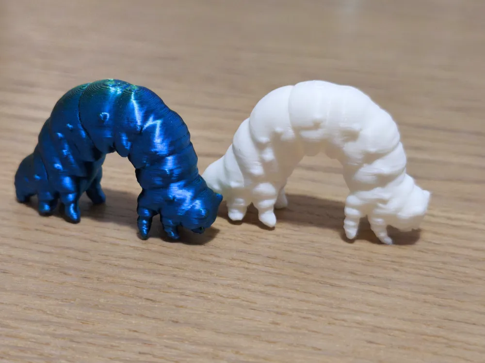 Realistic caterpillar by Creatività in 3D MakerWorld: Download Free 3D ...