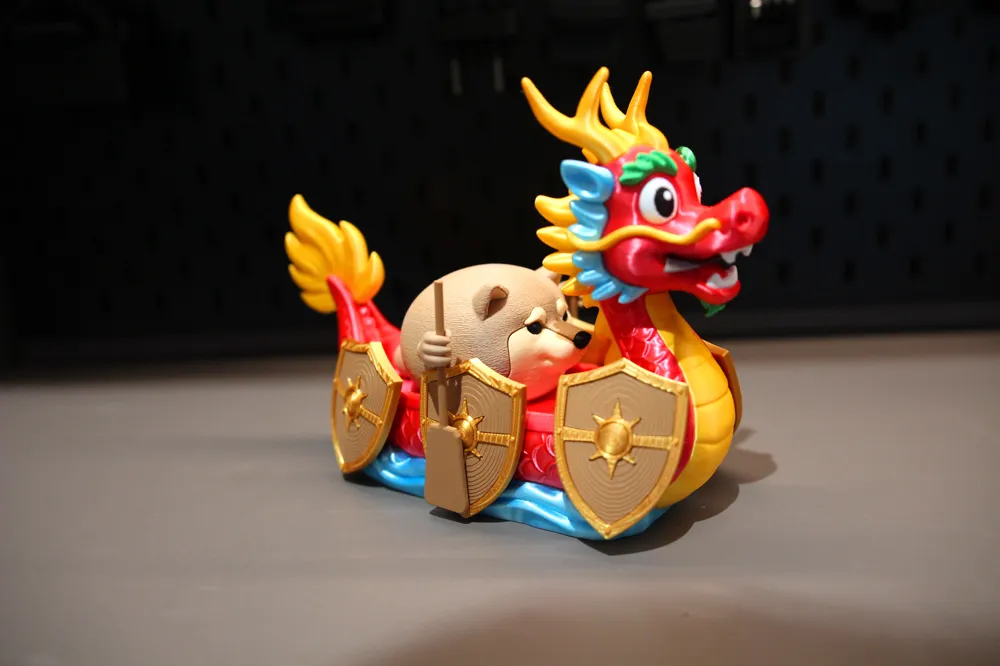 My Saber-Shield Boat for the Viral Dragon Boat Race, Dragon Boat ...