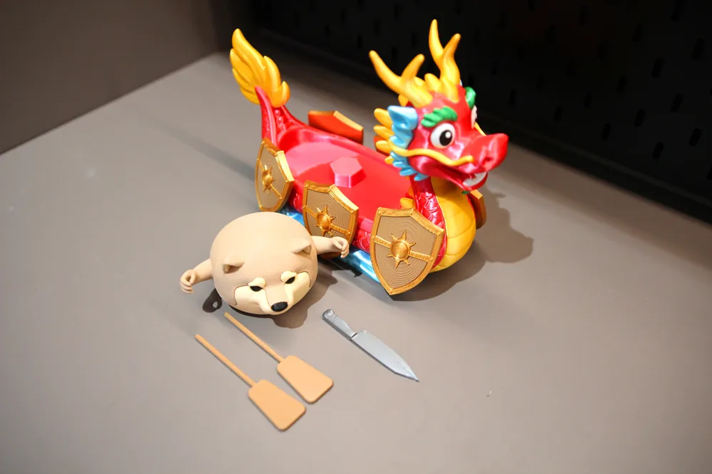 My Saber-Shield Boat for the Viral Dragon Boat Race, Dragon Boat ...