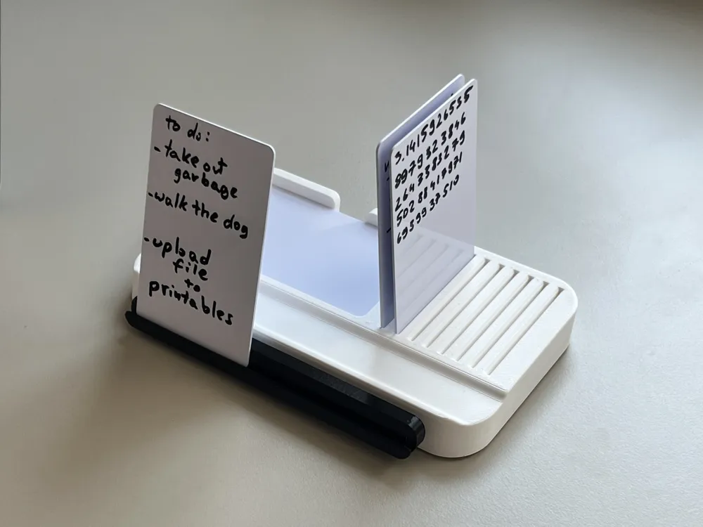 Dry Erase Note System by Kazikk - MakerWorld