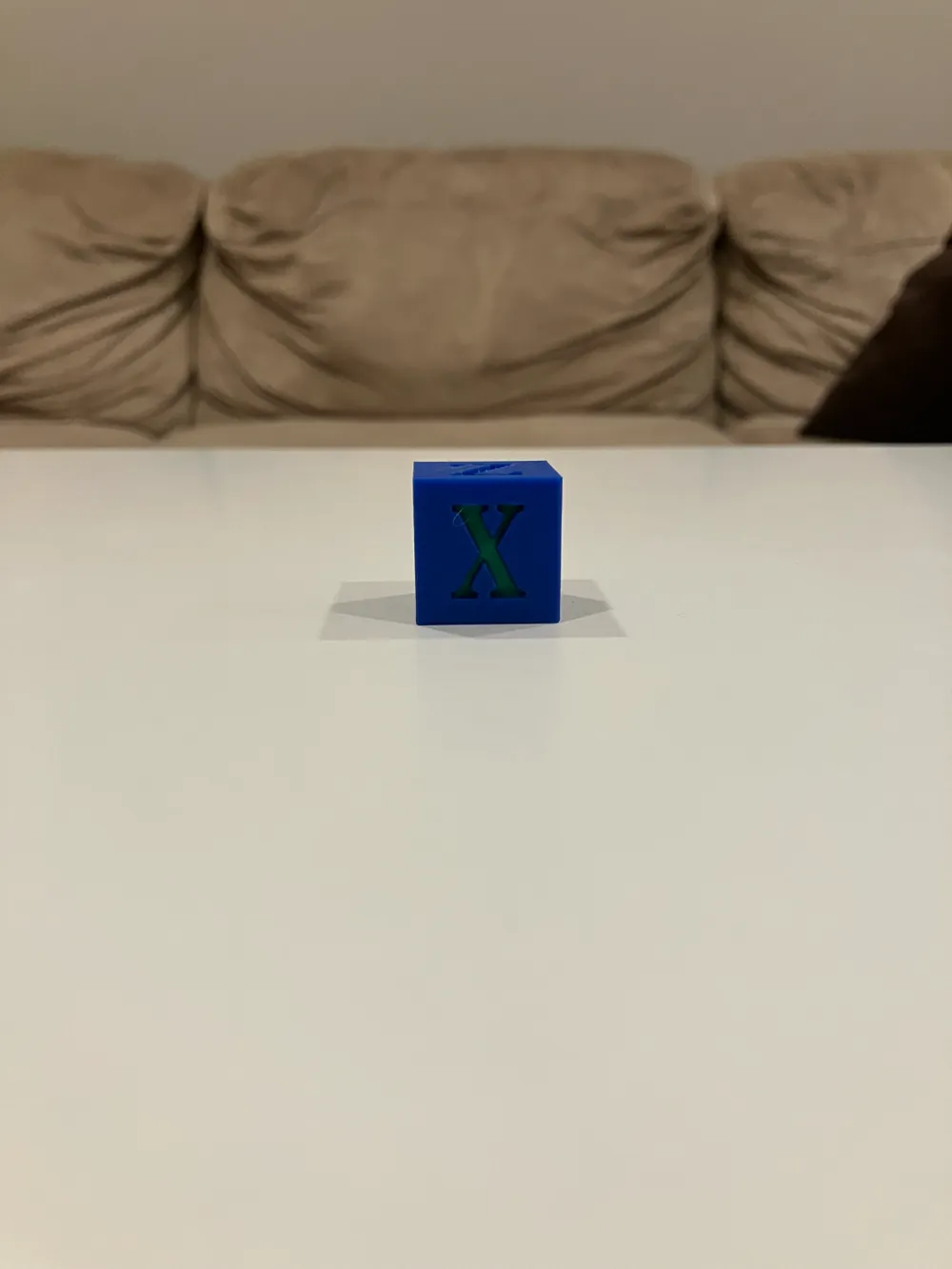 20mm dual color calibration cube by printer mayhem - MakerWorld