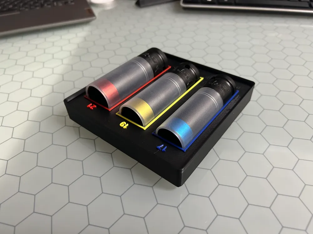 Gridfinity Impact Wheel Sockets Inbus and Other by Vergaser Zentrum ...