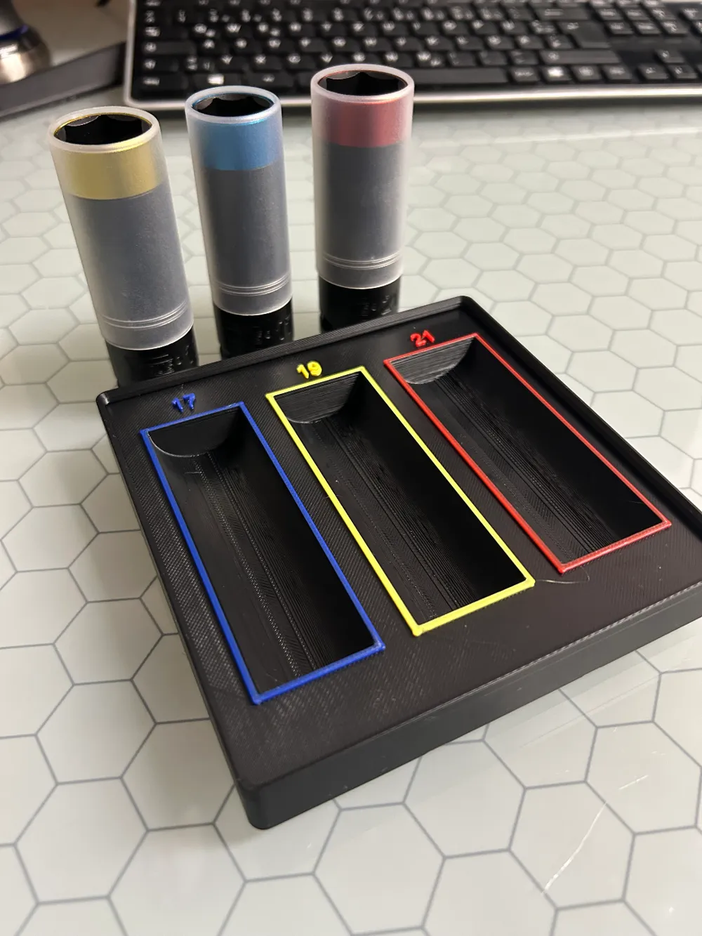 Gridfinity Impact Wheel Sockets Inbus and Other by Vergaser Zentrum ...