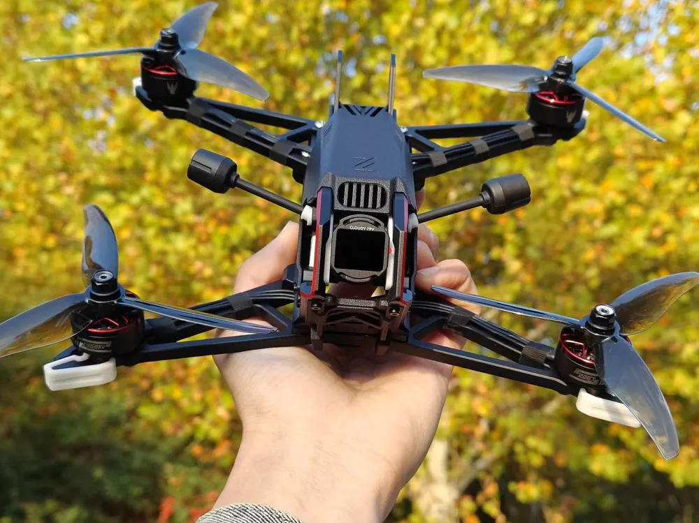 FPV drone wire guard Fengying 5-inch - Free 3D Print Model - MakerWorld