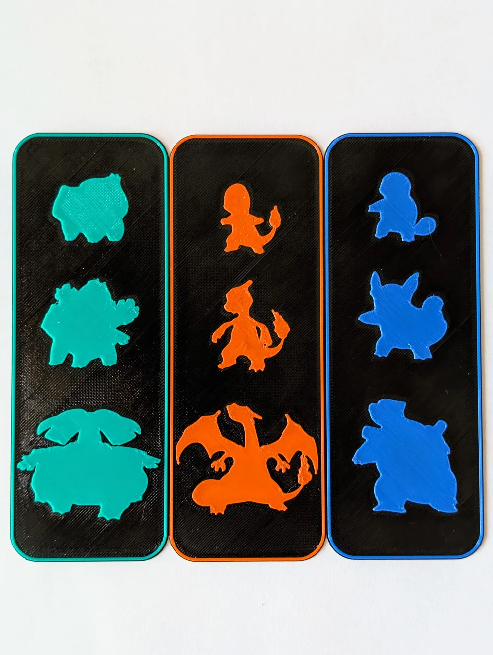 Pokemon Starter Bookmarks by schwizzle - MakerWorld