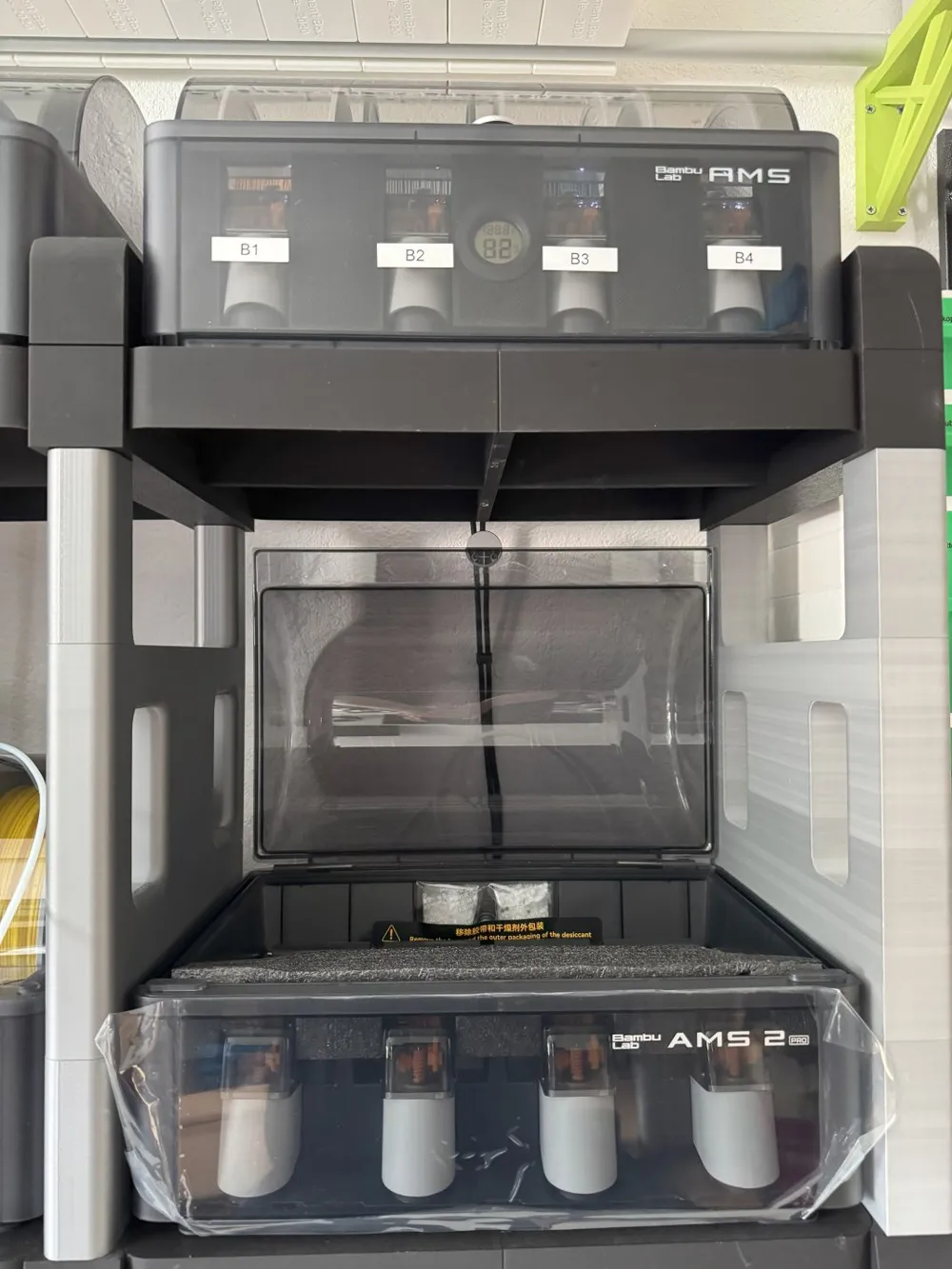 Bambu Lab AMS/AMS 2 Pro - Dual/Quad/Multi Shelf by Piddey MakerWorld ...