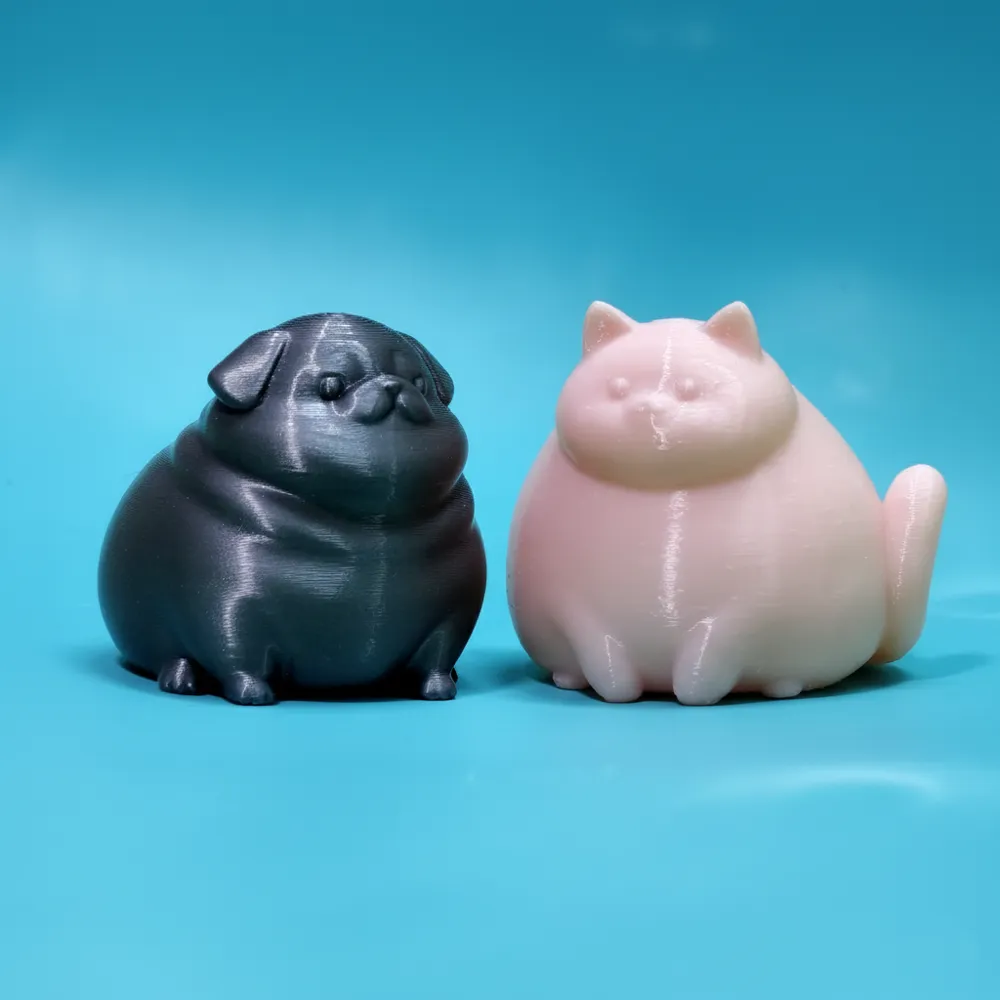 Cute Chonky Pug - Free 3D Print Model - MakerWorld