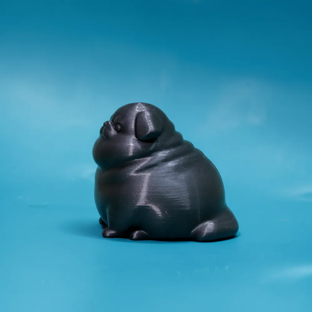 Cute Chonky Pug - Free 3D Print Model - MakerWorld