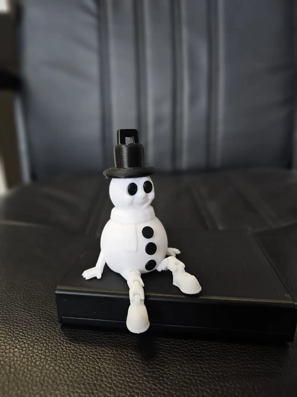 Snowman with flexible legs - Christmas Decoration by Ireality - MakerWorld