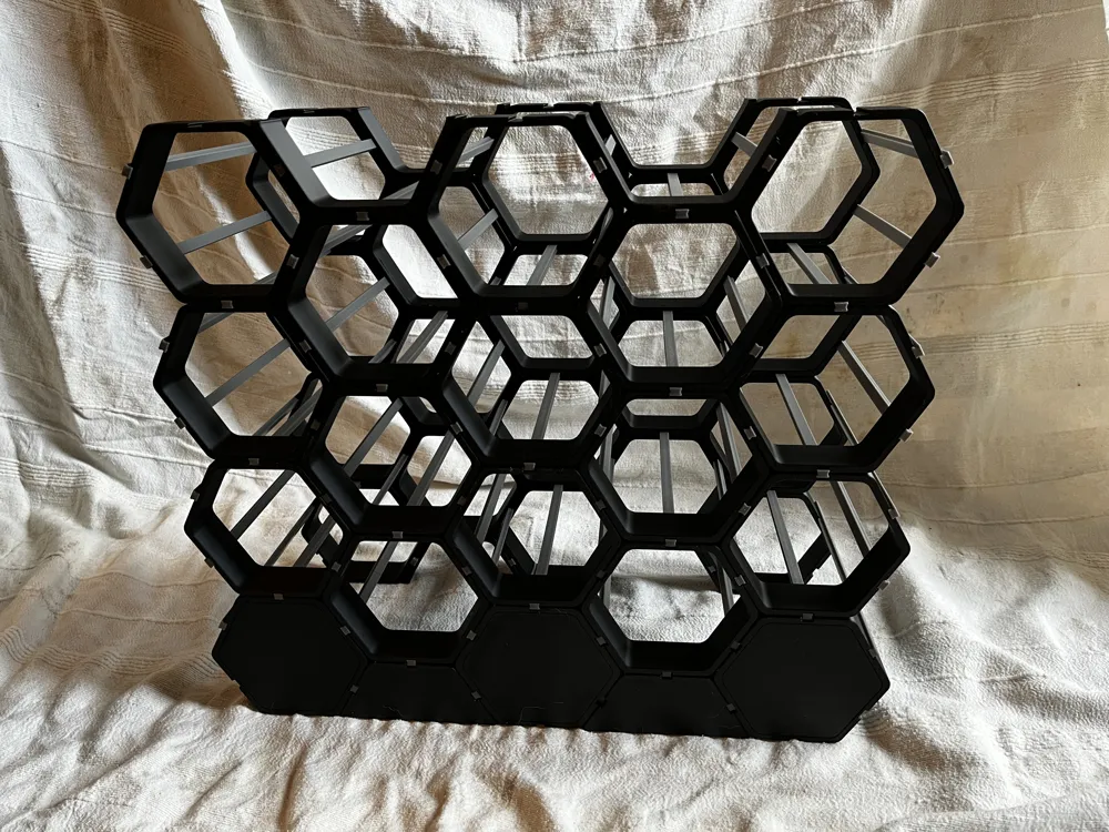 Modular Wine/Beer rack - Free 3D Print Model - MakerWorld