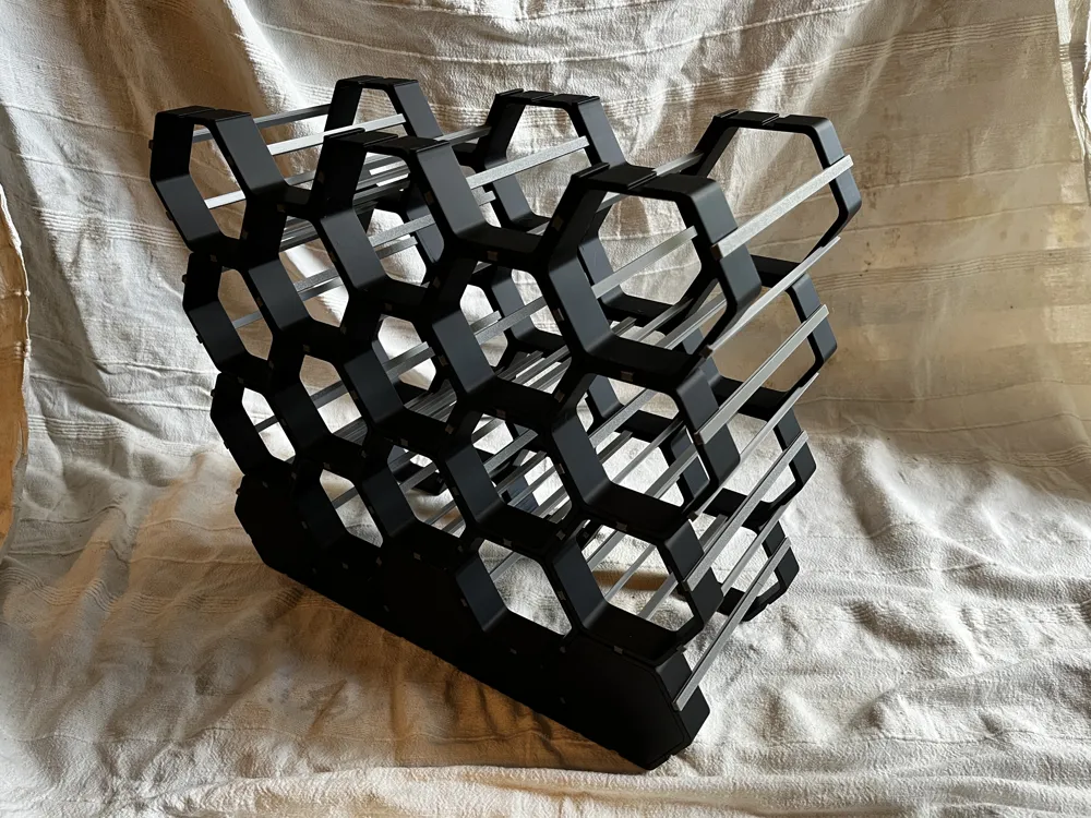 Modular Wine/Beer rack - Free 3D Print Model - MakerWorld