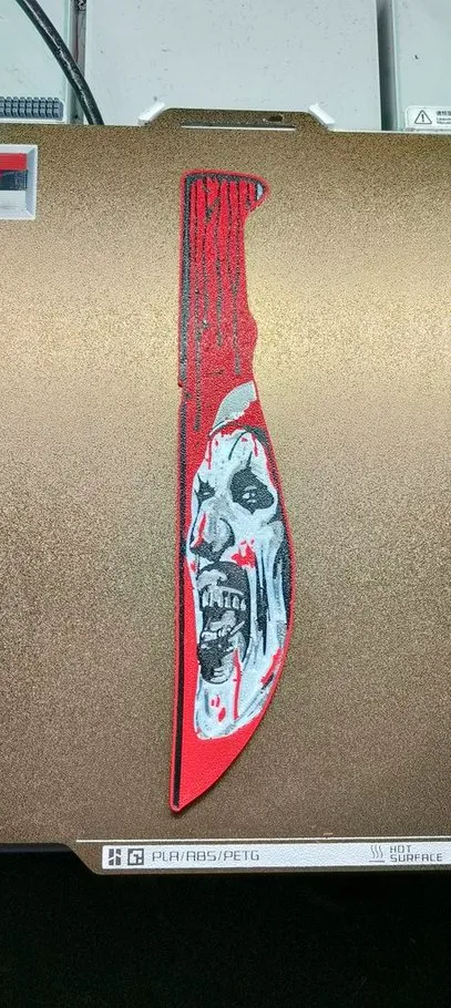 Art The Clown - Knife / Wallart by 3DPrintsForYou - MakerWorld