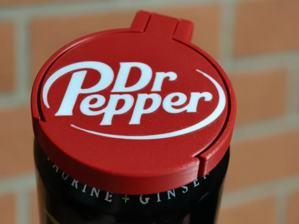 Dr Pepper can lid cover - Free 3D Print Model - MakerWorld
