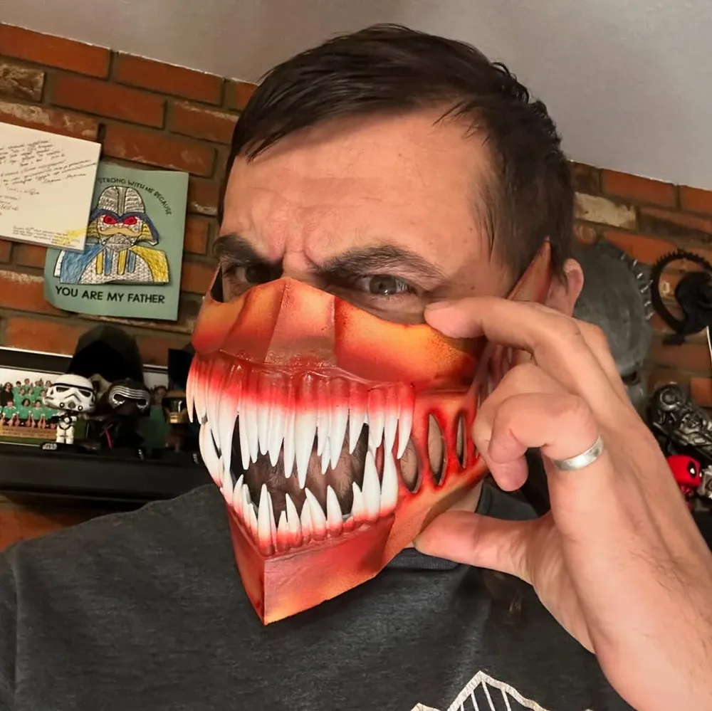 Cosplay mask - Go Baraka! Go! by ShQ@r.Ok MakerWorld: Download Free 3D ...