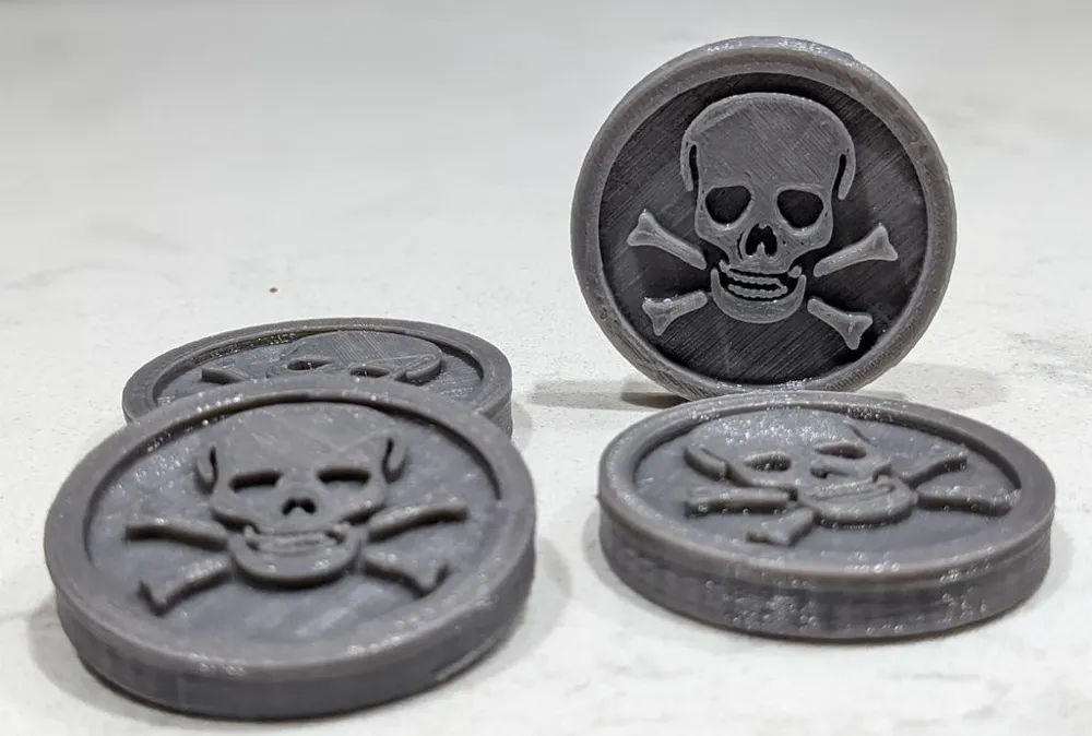 Gettone Teschio by Reverse Flash - MakerWorld