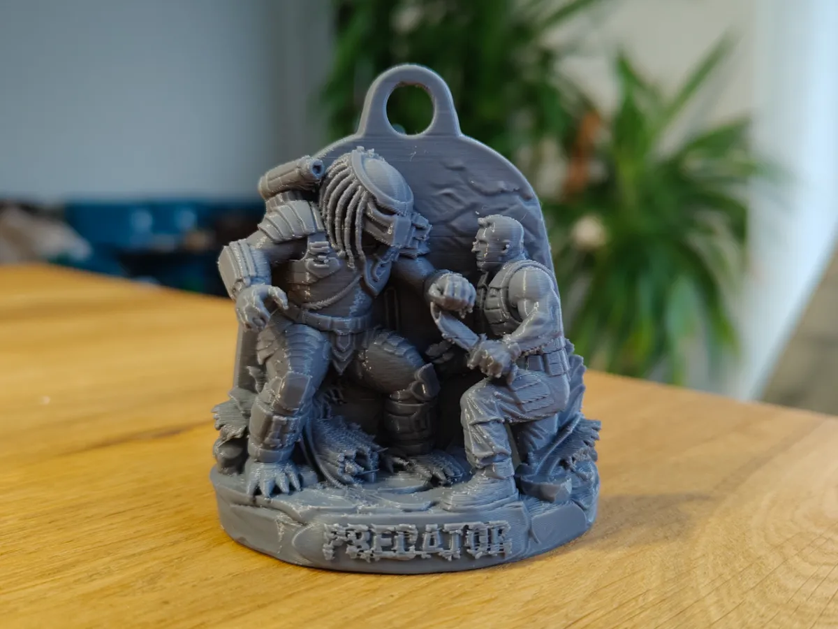 Predator vs. Dutch - Epic Jungle Duel (Ornament) - Free 3D Print Model ...