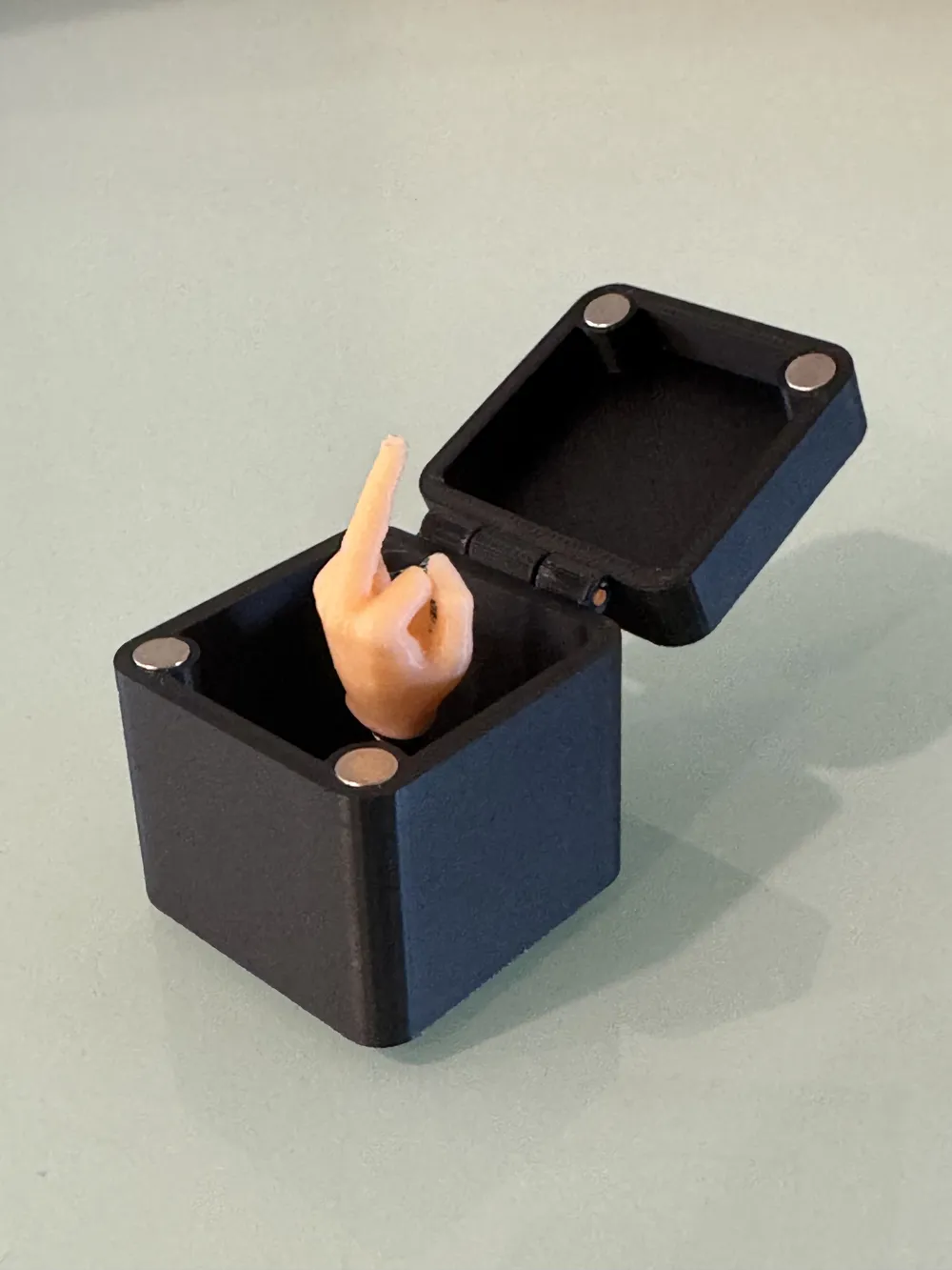 middle finger box mystery box by three ducks MakerWorld: Download Free ...