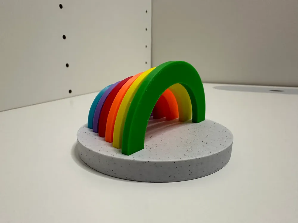 Apple Park Rainbow Stage by Bas van der Ploeg - MakerWorld