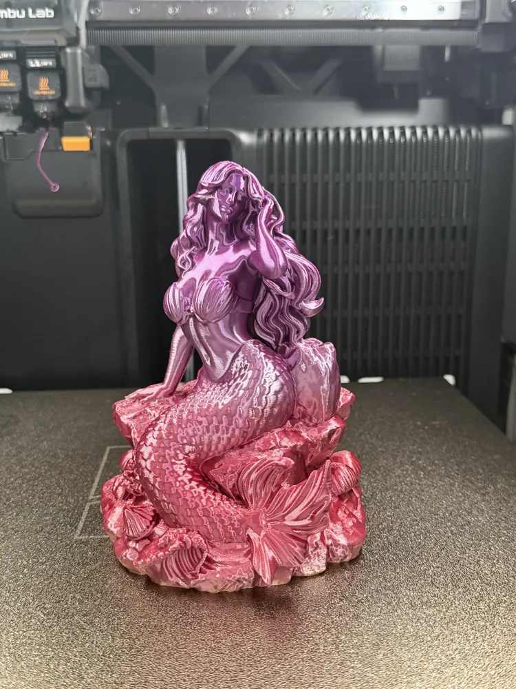 Mermaid - Free 3D Print Model - MakerWorld