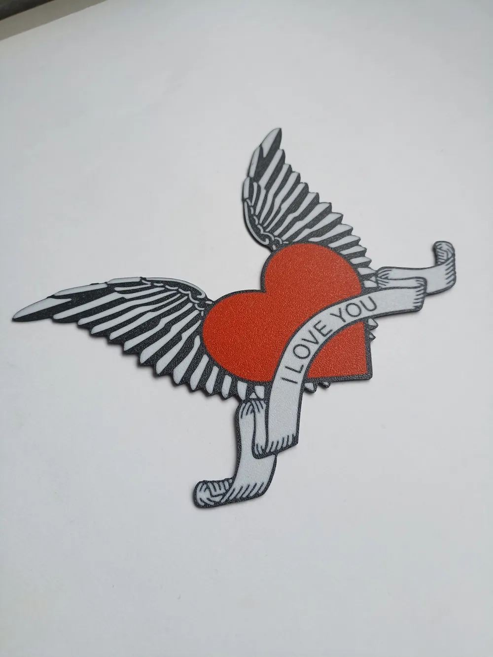 Wings of love decor - Free 3D Print Model - MakerWorld
