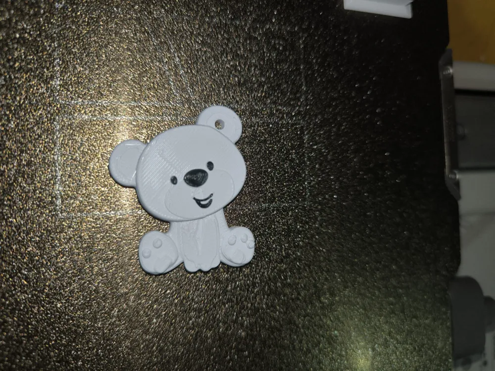 cute teddy bear key ring by FV Racing - MakerWorld