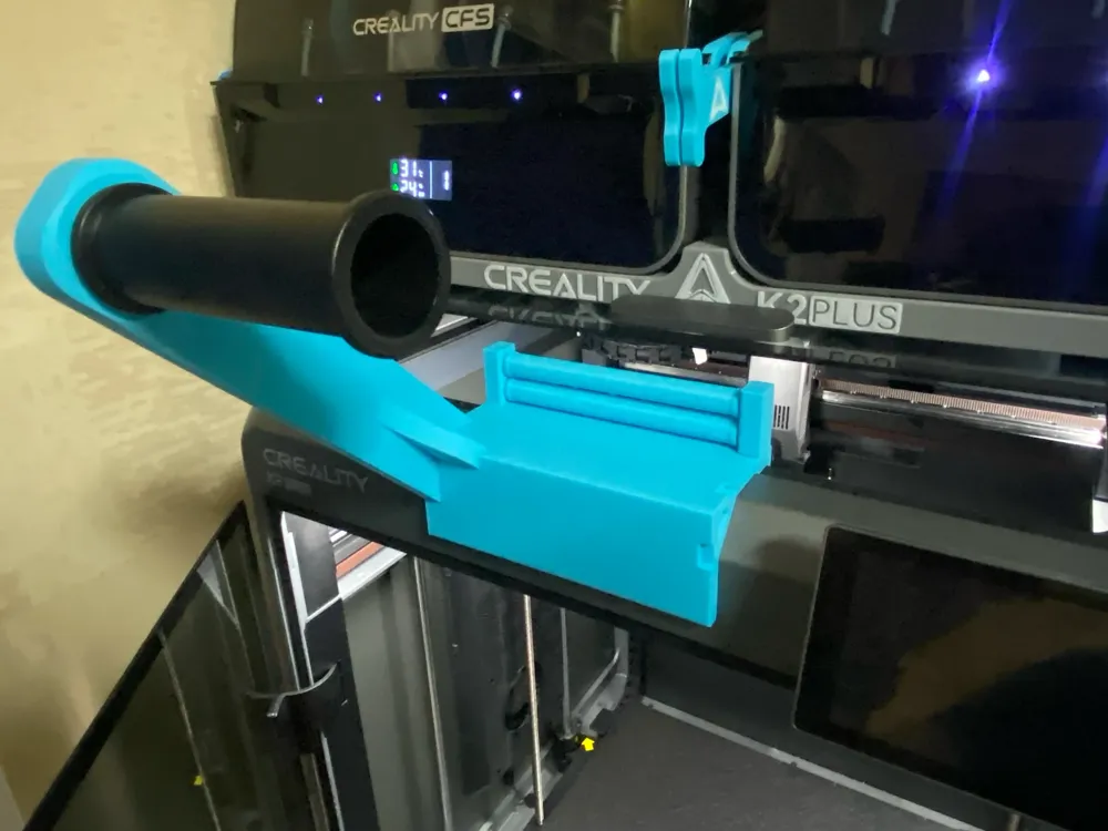 Creality K2 Plus Top Mounted Spool Holder for TPU - Free 3D Print Model ...