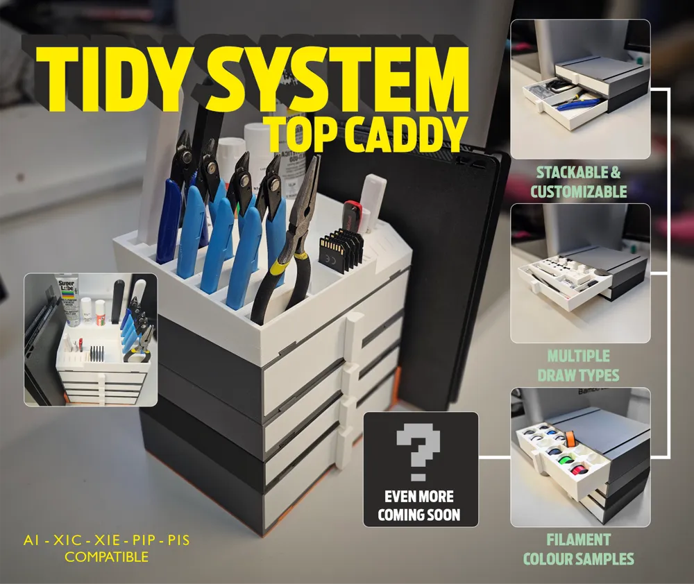 Tidy System Top Caddy - For Your Quick Access Tools by TotalChaos ...