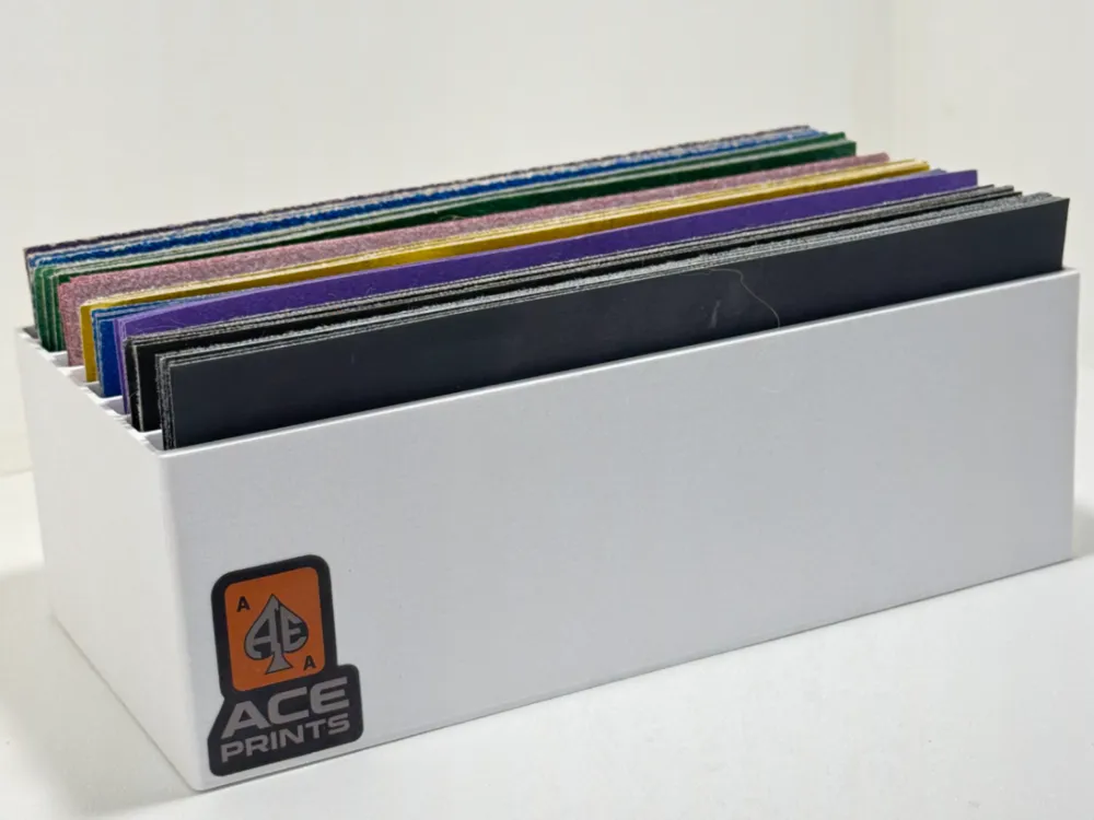 Sandpaper Sheet Holder/Organizer - Free 3D Print Model - MakerWorld