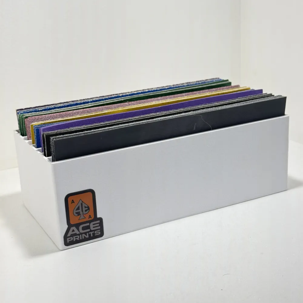 Sandpaper Sheet Holder/Organizer - Free 3D Print Model - MakerWorld