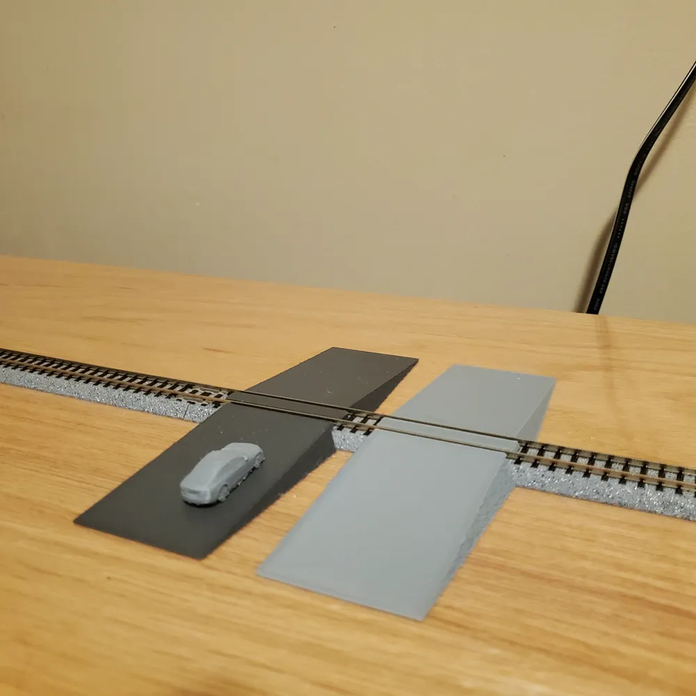 N Scale Crossing for KATO Unitrack model train - Free 3D Print Model ...