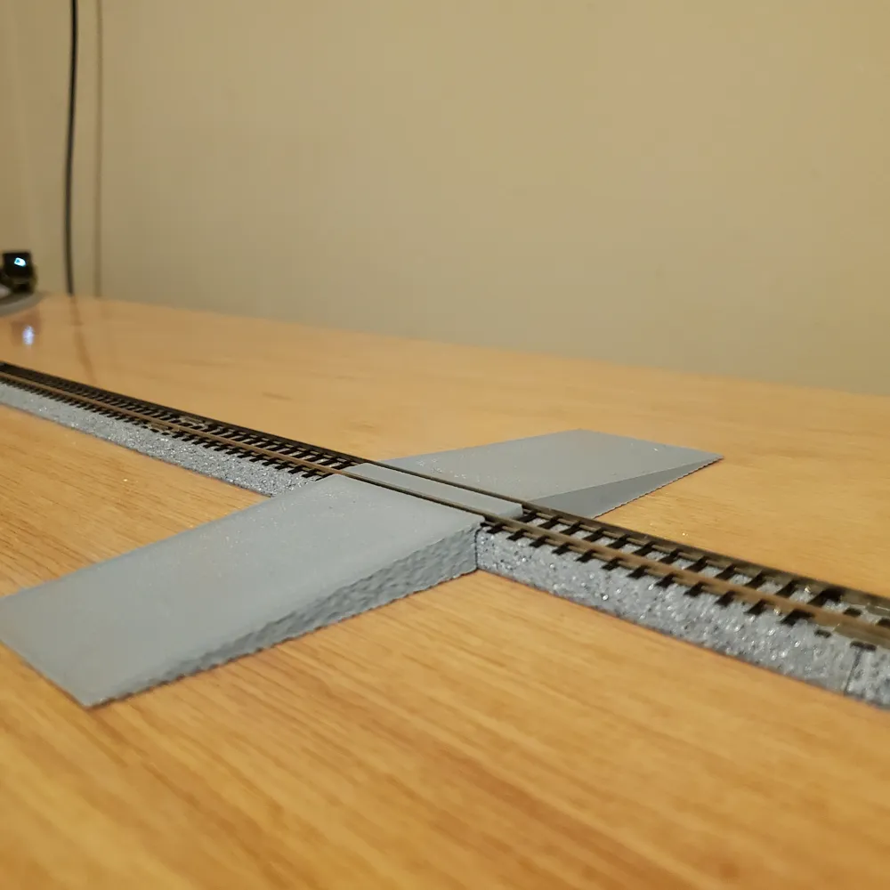 N Scale Crossing for KATO Unitrack model train - Free 3D Print Model ...