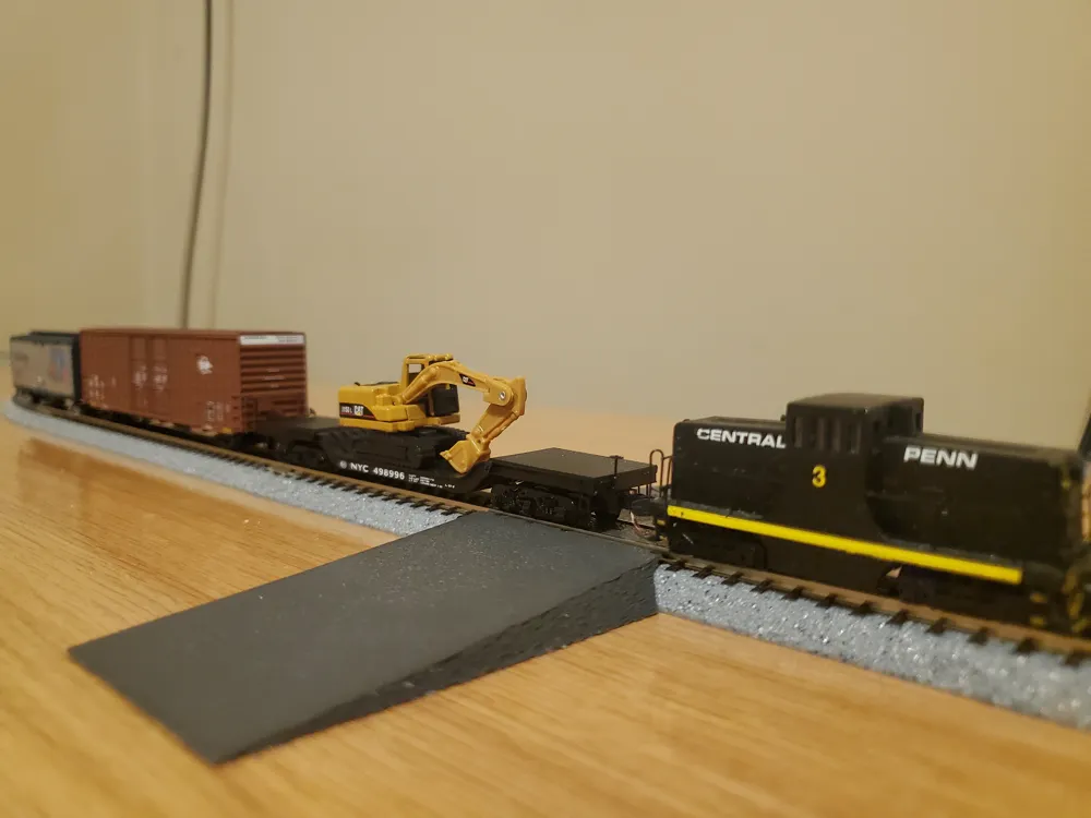 N Scale Crossing for KATO Unitrack model train - Free 3D Print Model ...