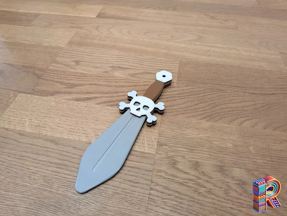 Skullblade – Pirate sword - Free 3D Print Model - MakerWorld