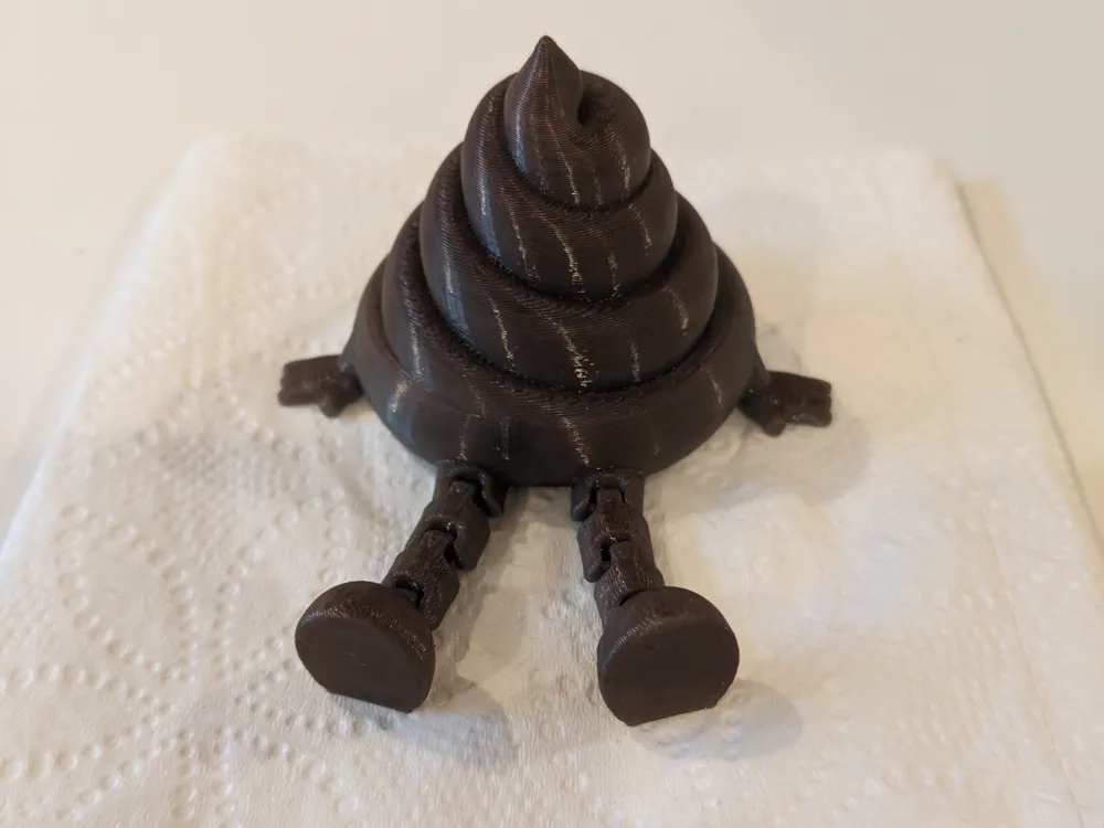 Articulated Turd by Daniel Kurkov - MakerWorld