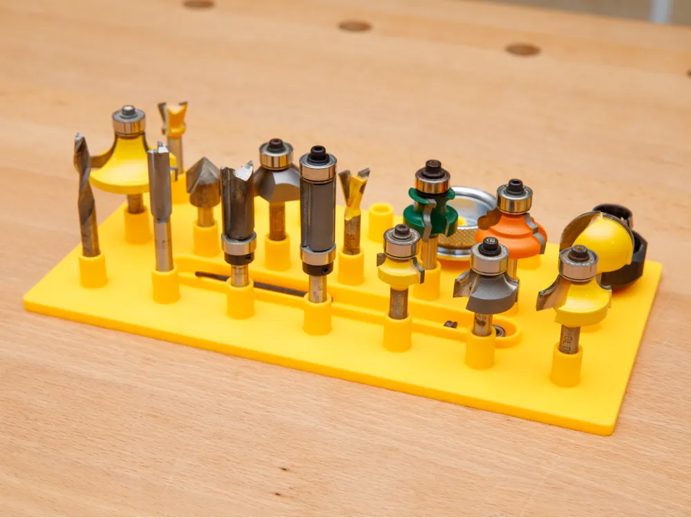 Router Bit Holder - Free 3D Print Model - MakerWorld
