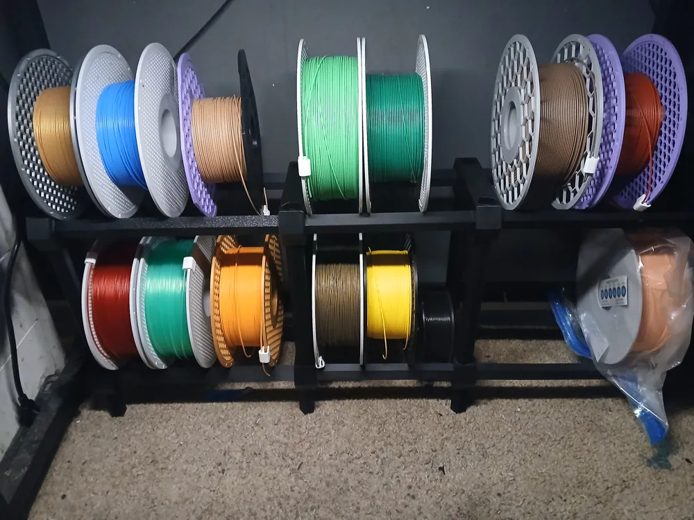 Modular Spool Stand by @LathanKreative MakerWorld: Download Free 3D Models