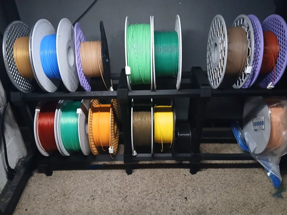 Modular Spool Stand by @LathanKreative MakerWorld: Download Free 3D Models