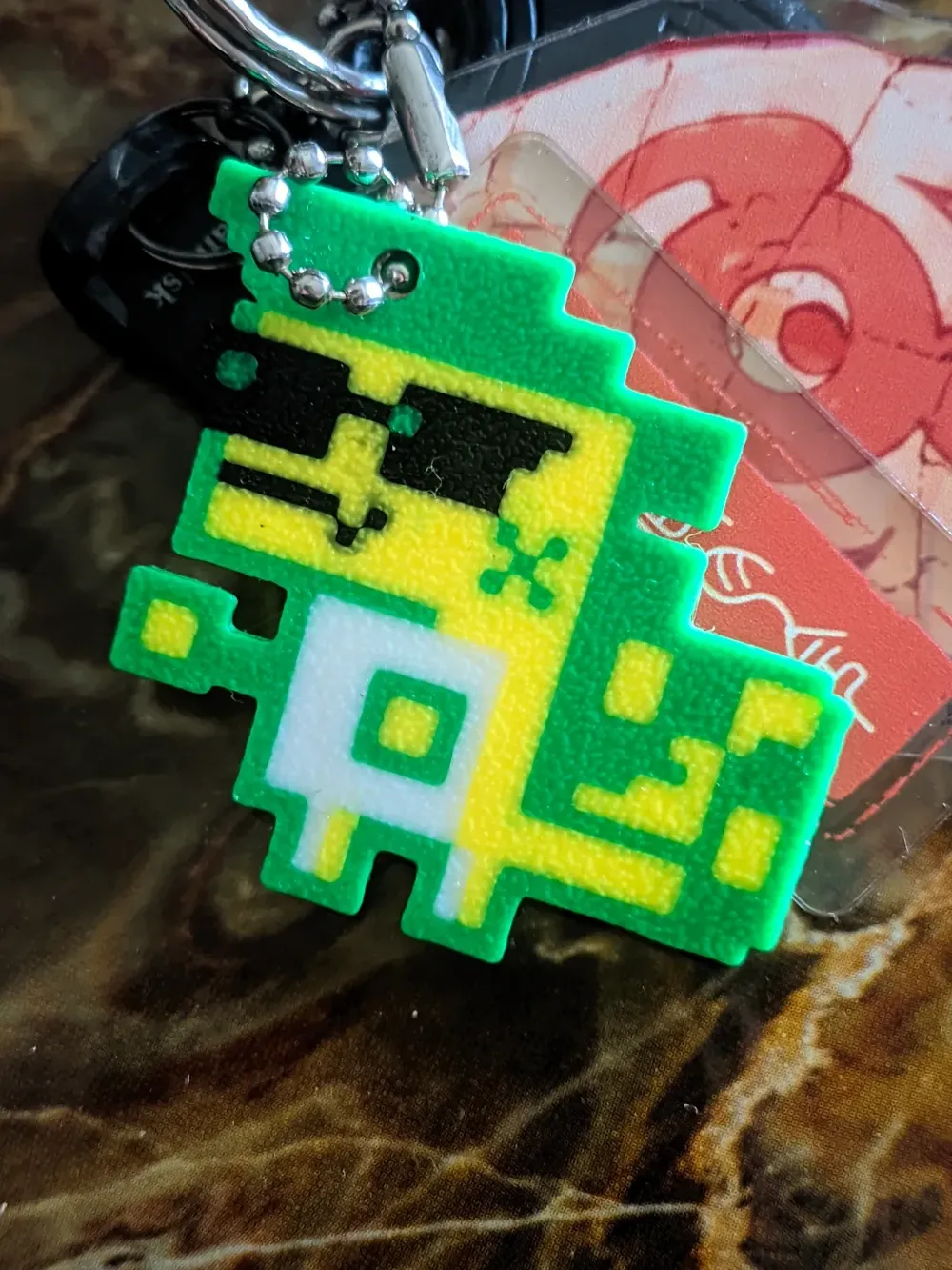 （Porte-clés）Le grand saint dragon Ajo - Modèle d'Impression 3D Gratuit ...