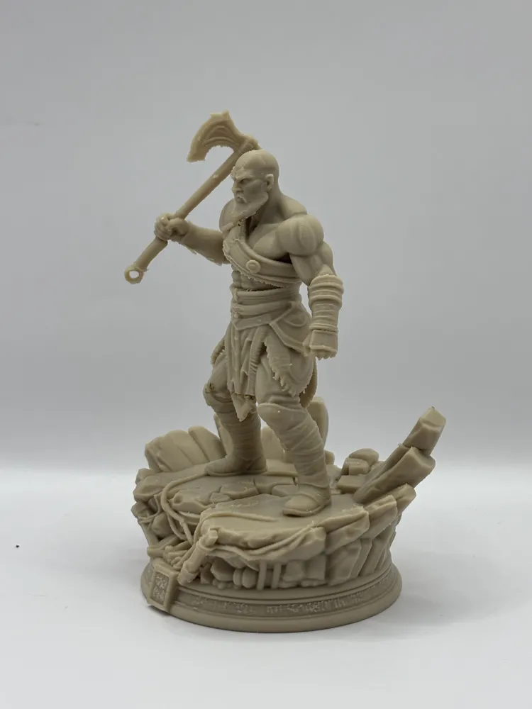 Kratos: God of War - Épico Modelo 3D Imprimível! - Modelo gratuito para ...