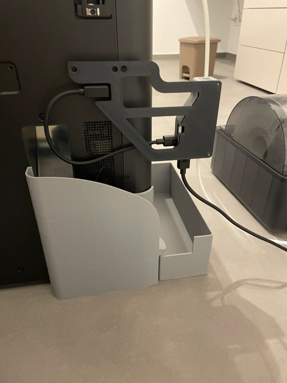 Left side AMS - Bracket for Buffer by Marco Tiburtini - MakerWorld