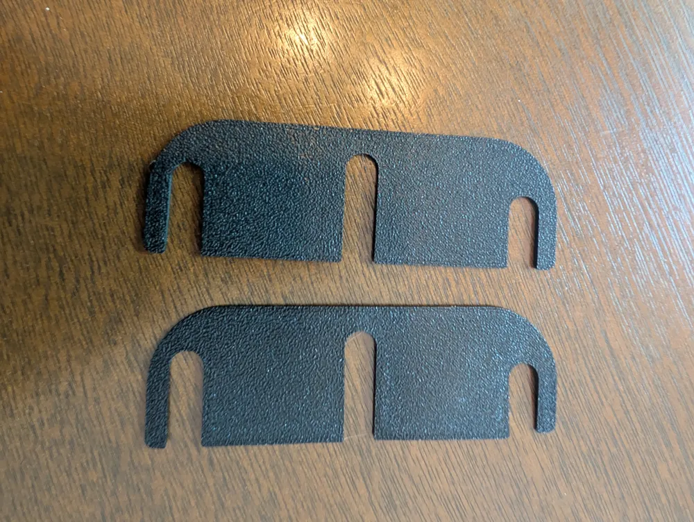 3.5" Door Hinge Shims, 1/32" - 1/16" by CamTull MakerWorld: Download ...